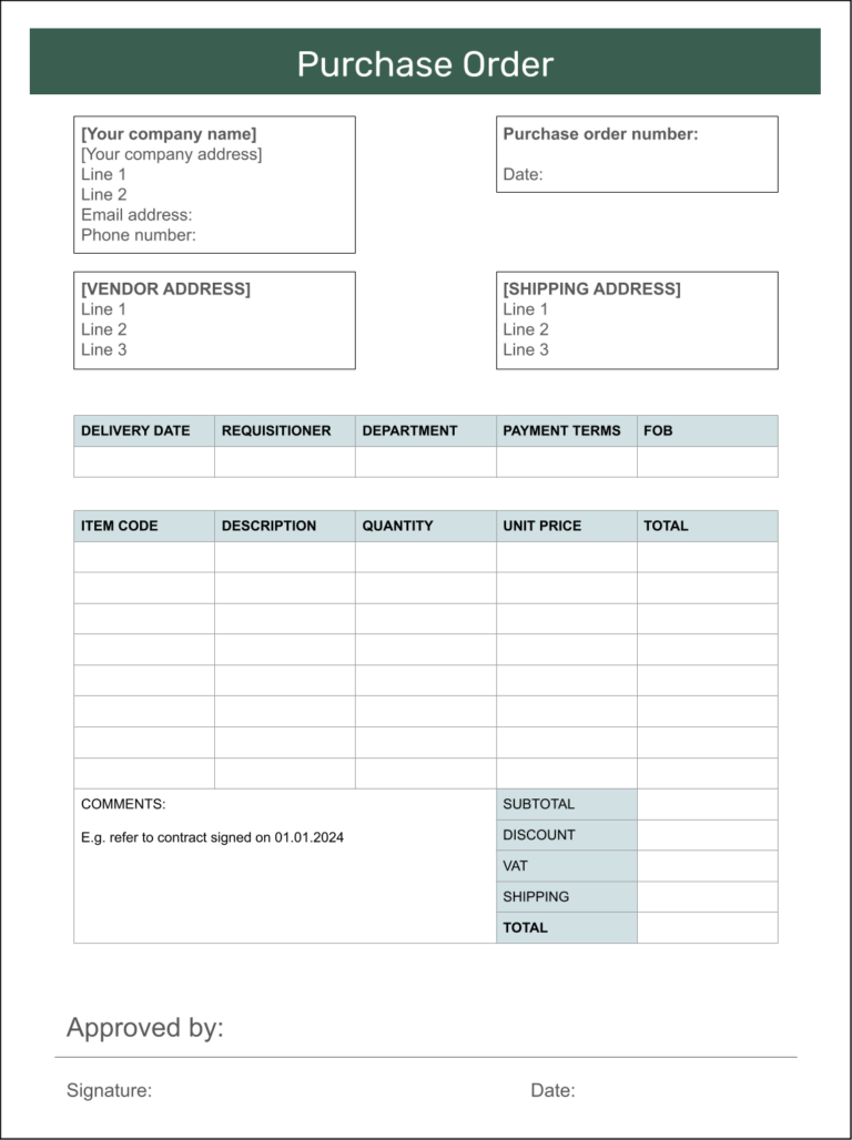 Purchase Orders Explained: How Businesses Use Them | Moss